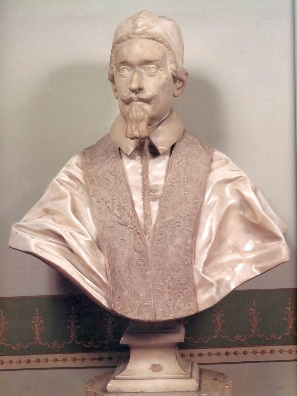 Marmo, bronzo e argento per Alessandro VII